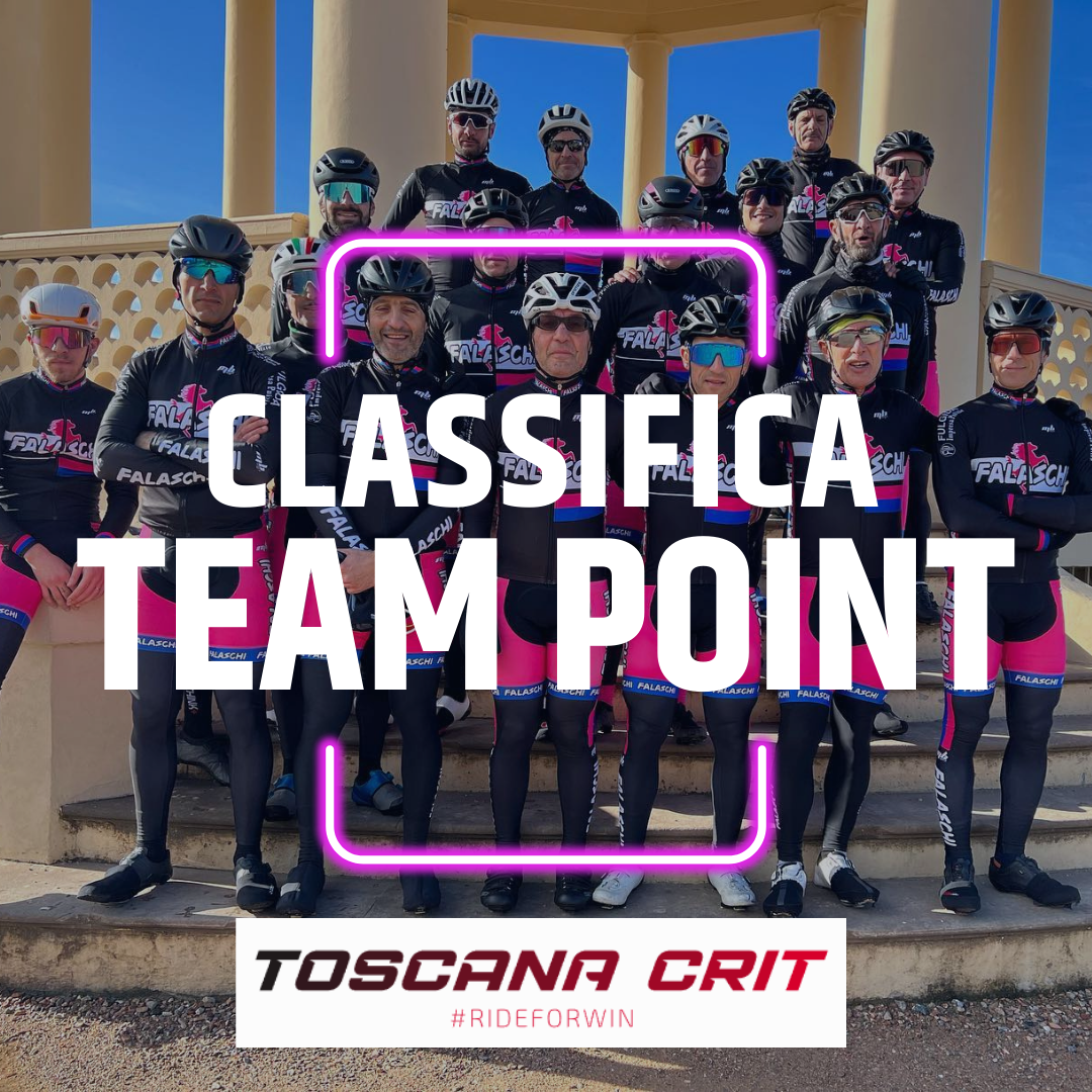 2024 CLASSIFICA TEAM POINT - ToscanaCRIT